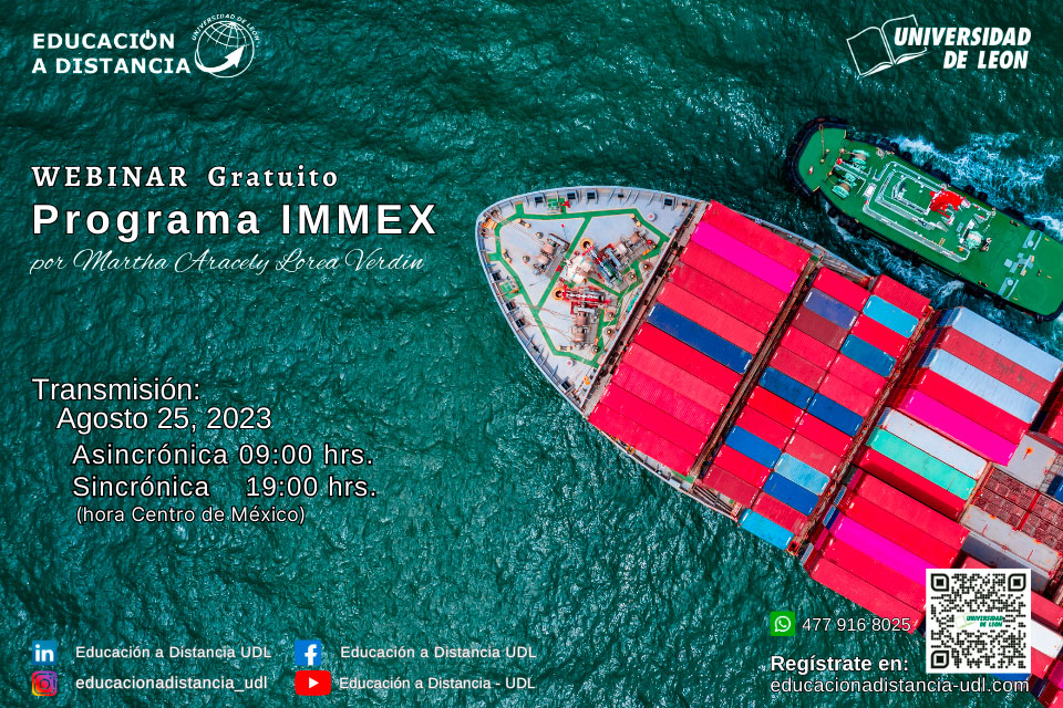 Educación a Distancia: Curso a Distancia: Especialízate en programa IMMEX